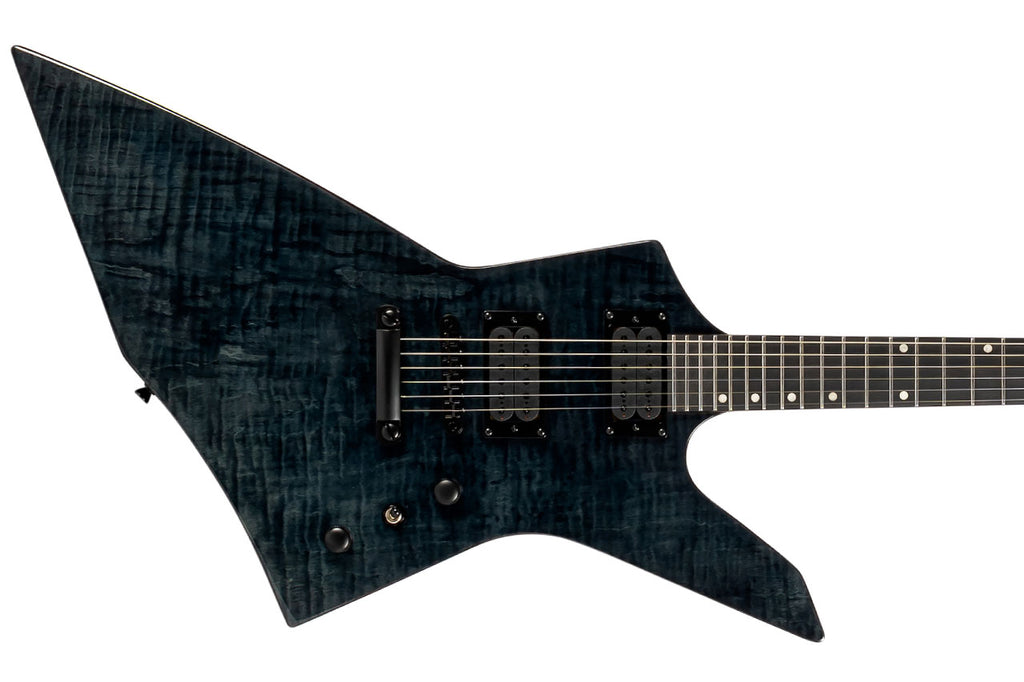 Spira X-500 TBK E Translucent Black Electric Guitar - Terry Carter ...