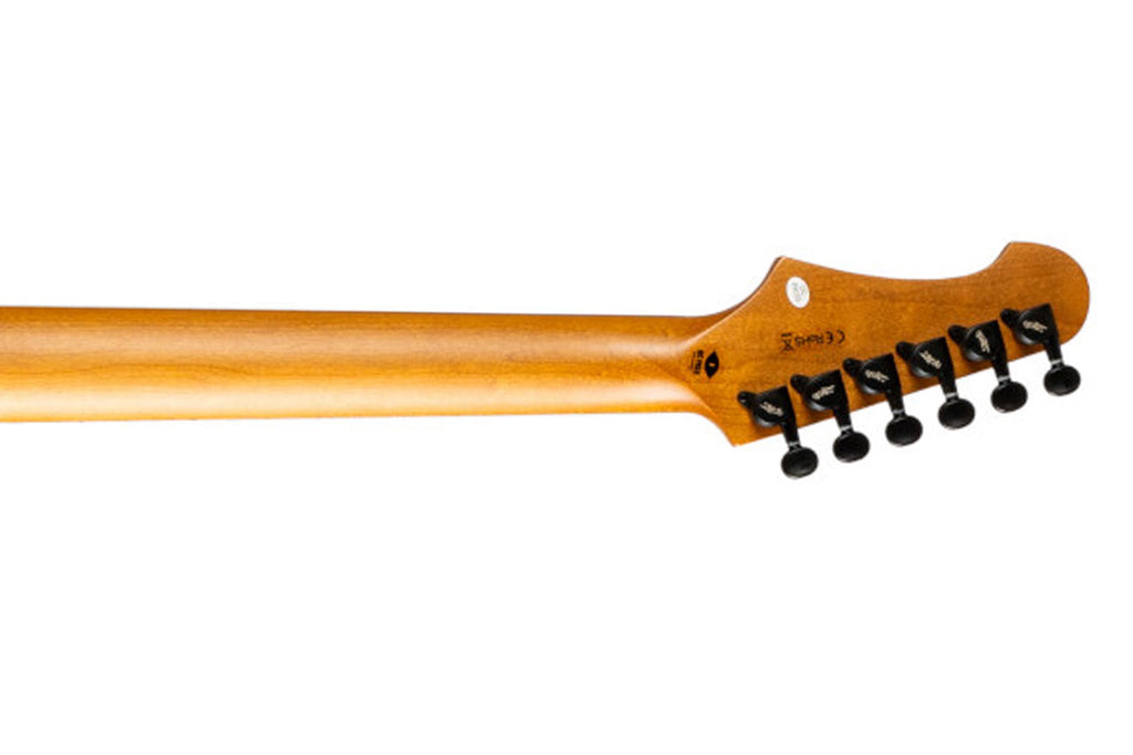 Jet JS-500 MGR Satin Green Stratocaster Electric Guitar - Terry Carter ...