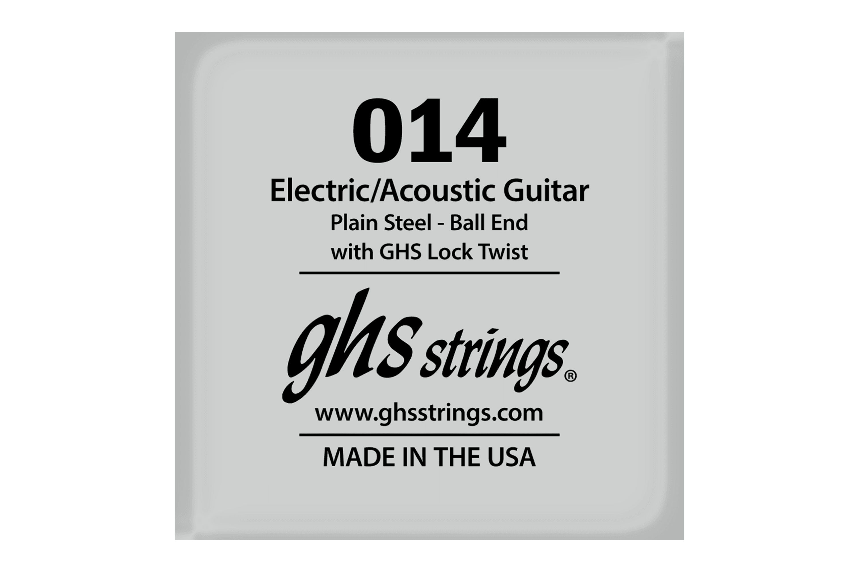 GHS-014 Plain Steel String (SINGLE STRING) - Terry Carter Music Store